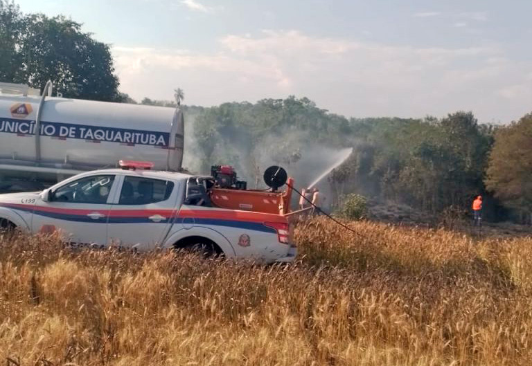 Incêndio devasta 15 alqueires de lavoura de trigo e mata nativa em ...